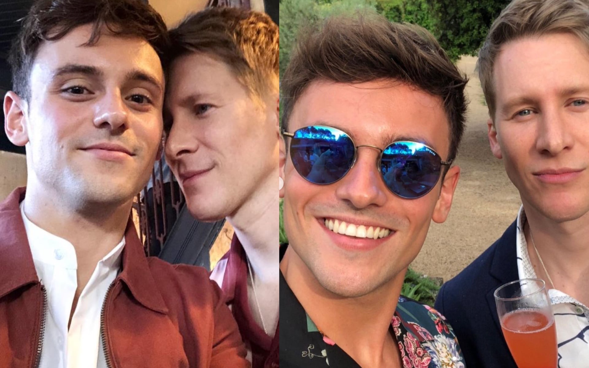 Tom Daley and Dustin Lance Black celebrate 8 years together with ...