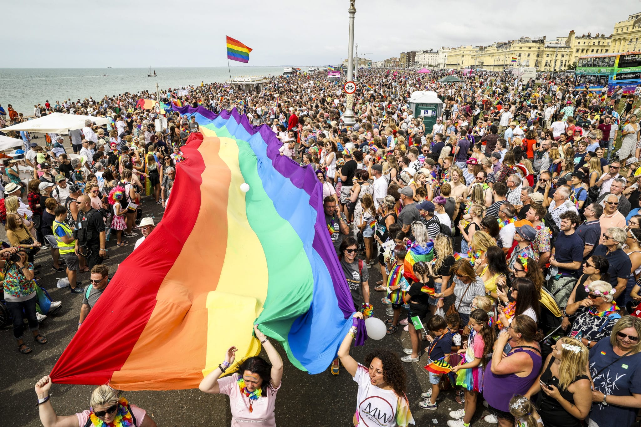 World's smallest Pride march held on tiny housing estate