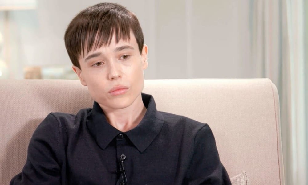 Elliot Page 'absolutely, 100% knew' he was a boy as a toddler