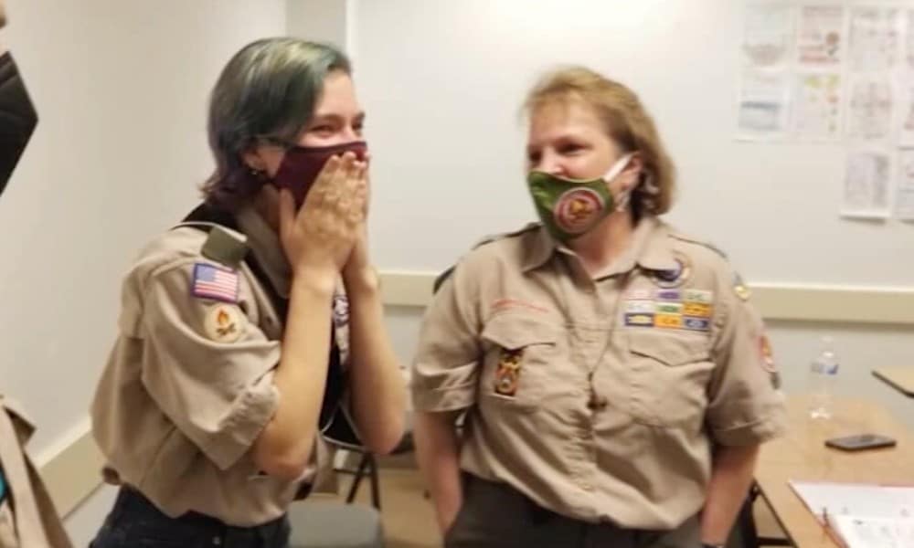 Trans teen becomes Eagle Scout after ban lifted