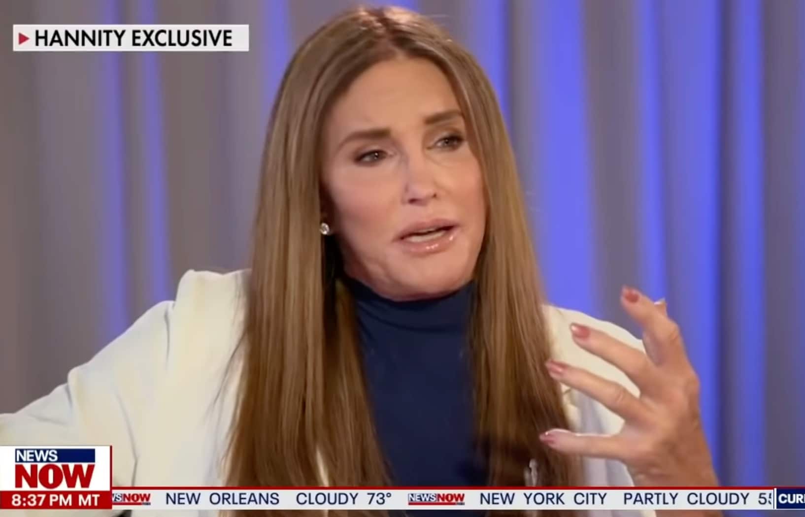 Caitlyn Jenner gives first TV interview since announcing governor run