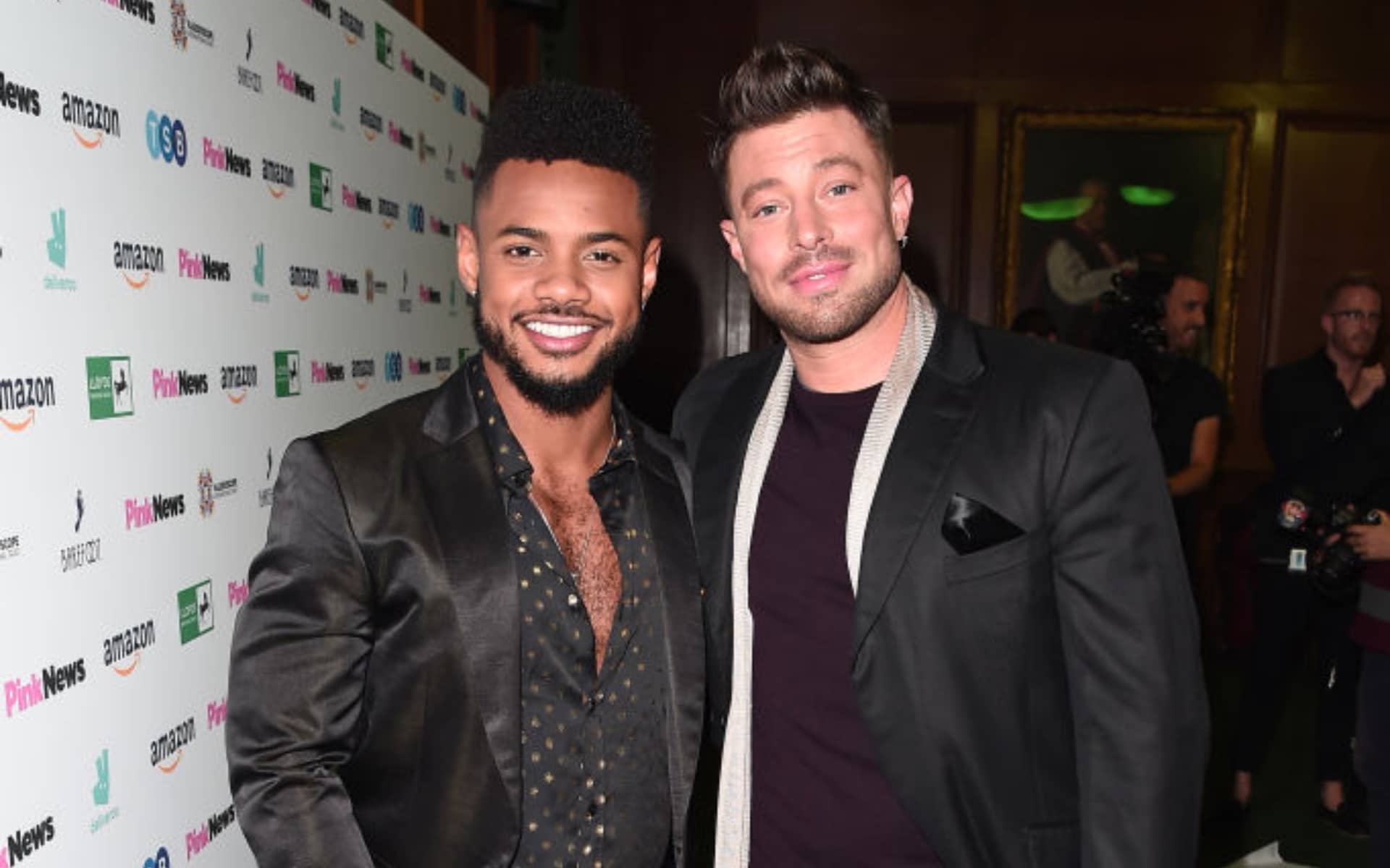 Duncan James and boyfriend Rodrigo Reis explain how they met