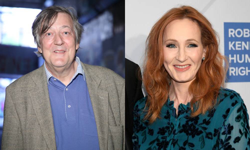 Stephen Fry says JK Rowling 'remains a friend' despite trans comments
