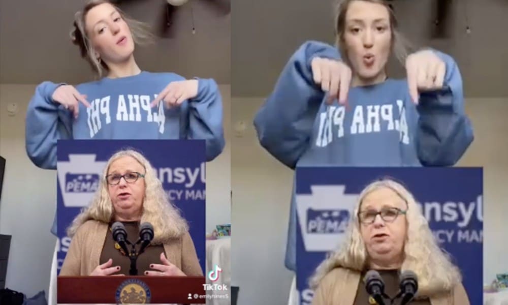 Student booted from sorority for TikTok mocking Dr Rachel Levine
