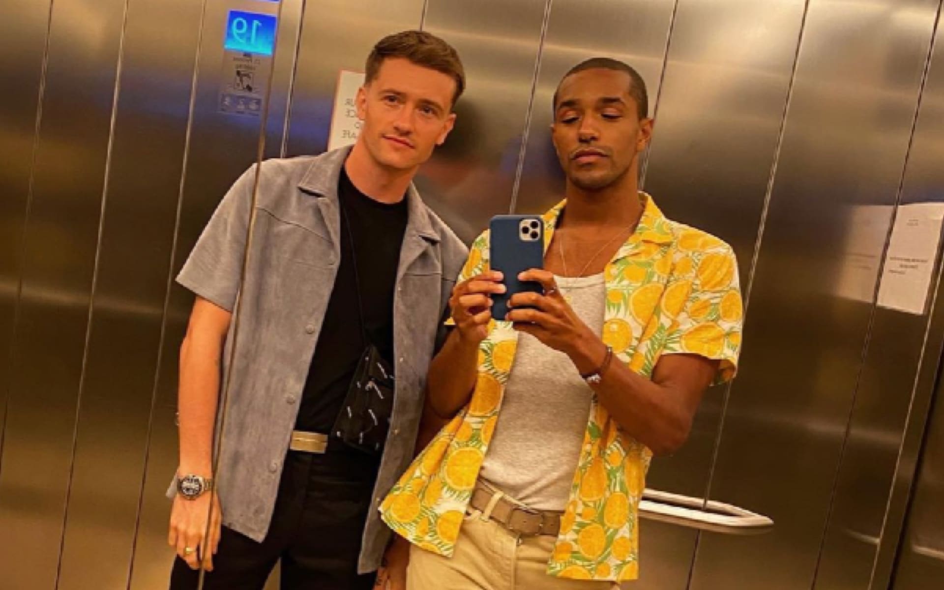 Are Michael Gunning and Harry Needs in a relationship?