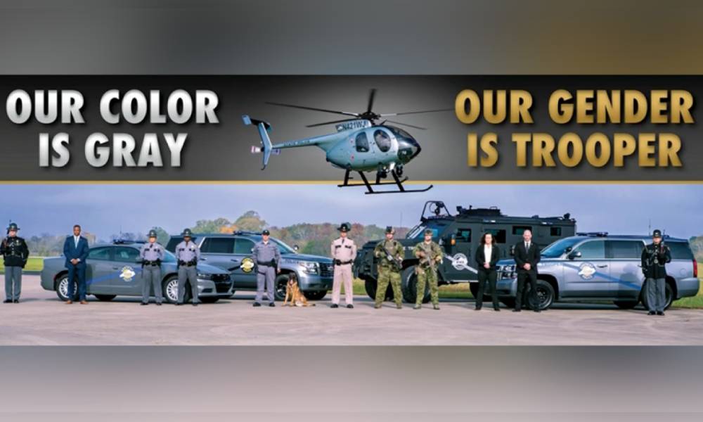 Kentucky police receive backlash over photo with slogan: "Our gender is ...