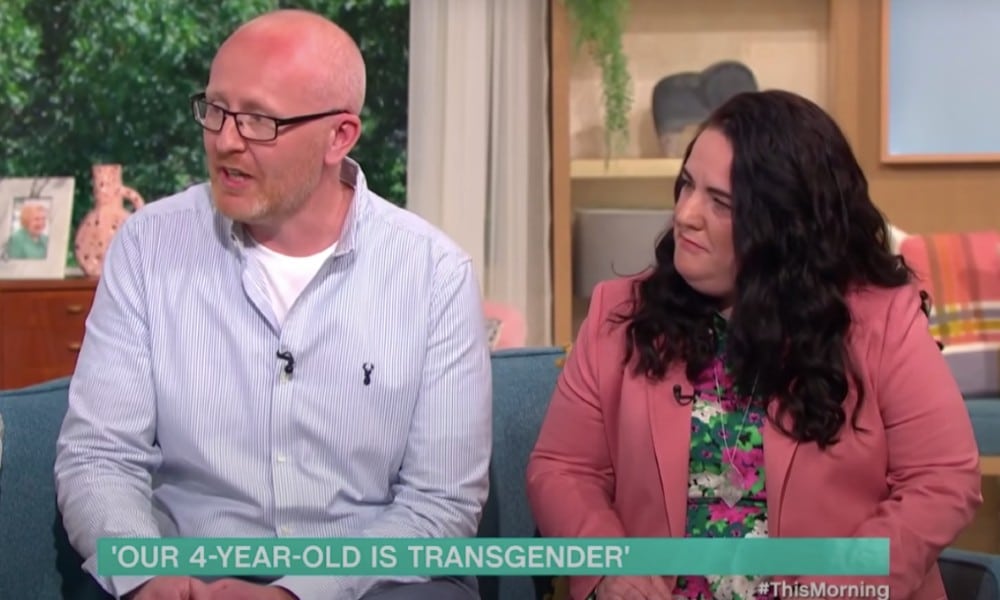 This Morning interviews proud parents of four-year-old transgender son