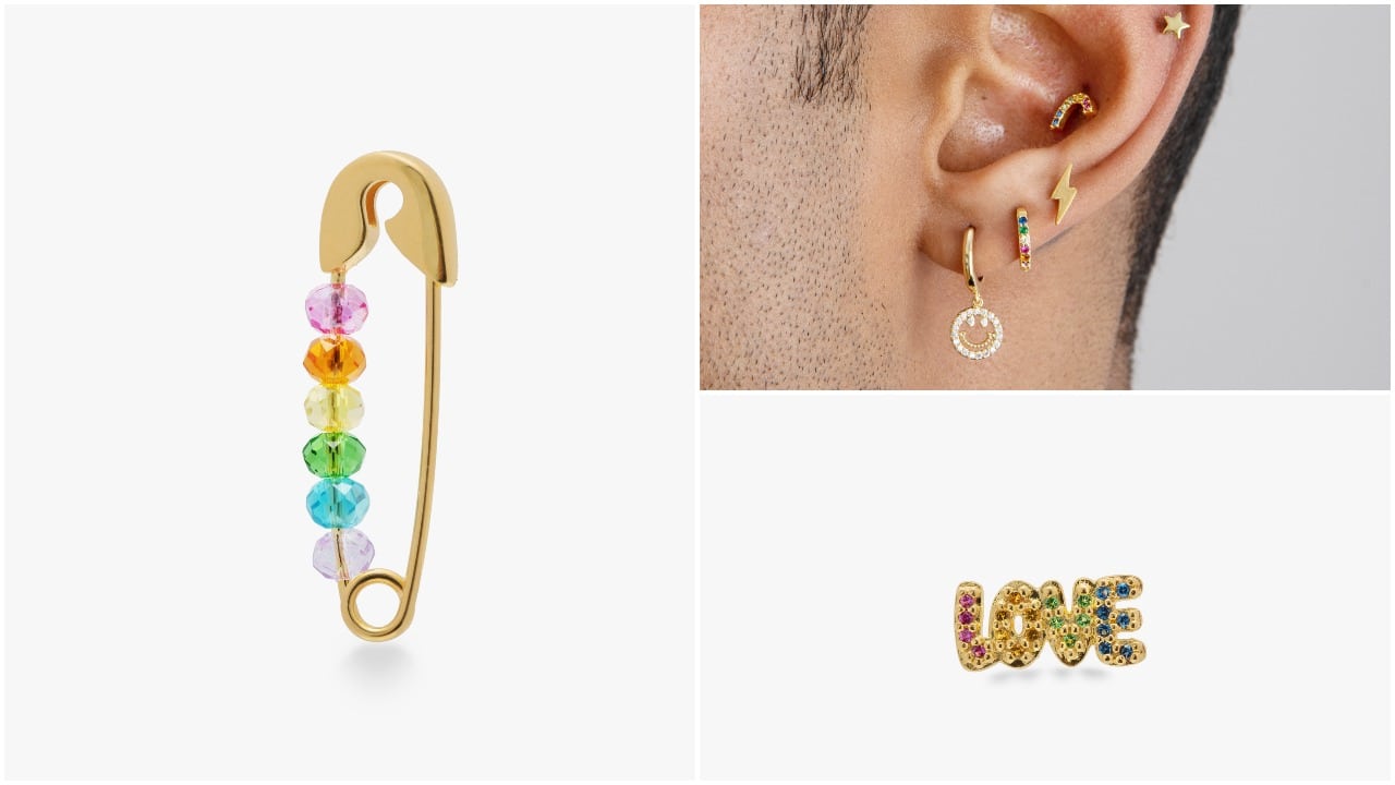 LA-based jewellery brand Studs releases cute earring collection for Pride