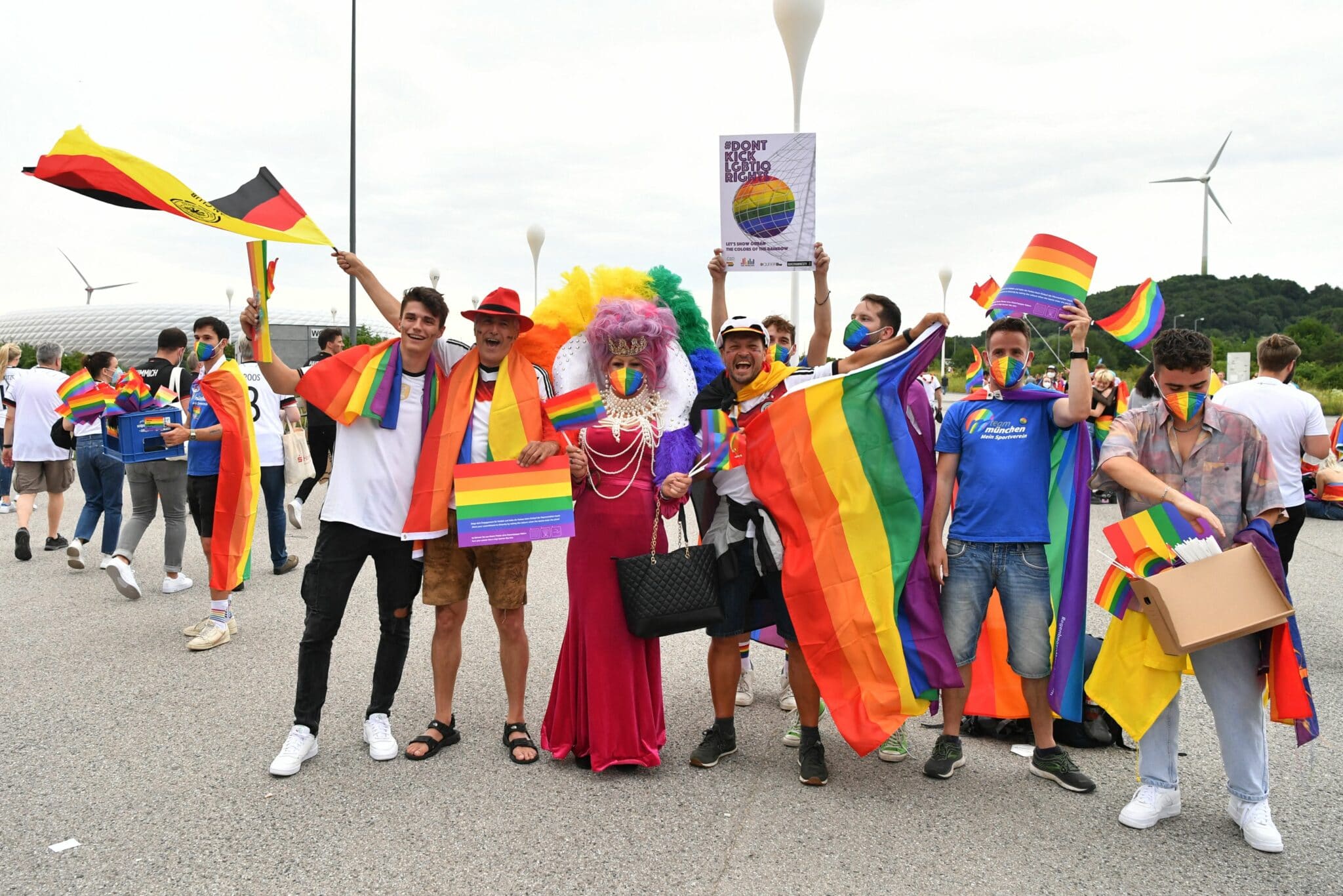 Spurs' LGBTQ+ fans slam Pride flag move on 'security grounds’