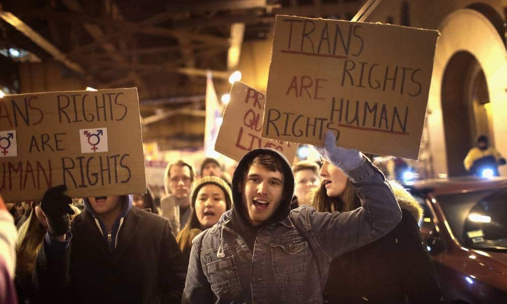 Nearly all trans folks feel anxious about the US election