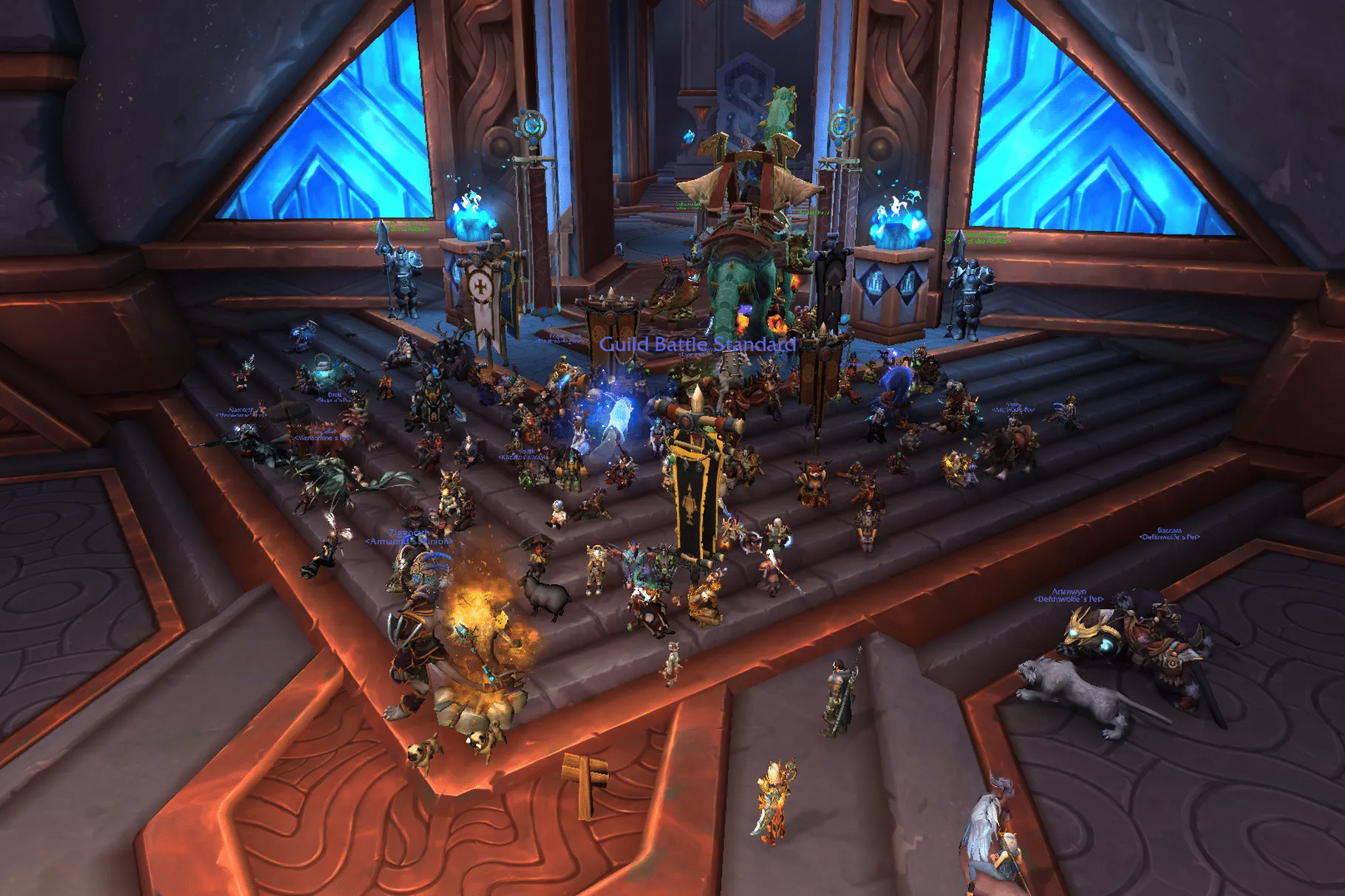 Huge in-game World of Warcraft protest takes aim at Activision Blizzard ...