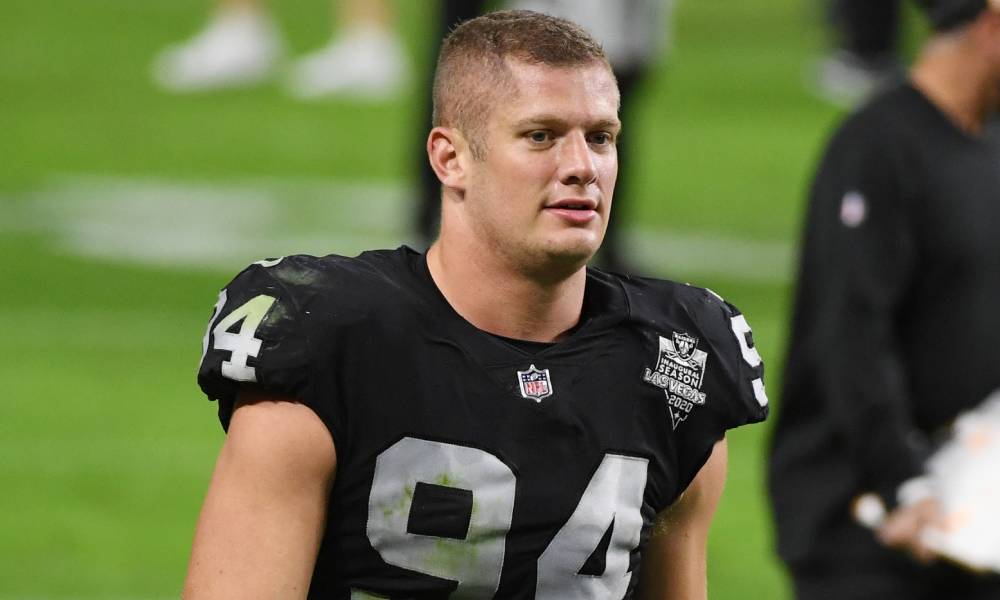 Gay NFL star Carl Nassib shares moving reason he came out