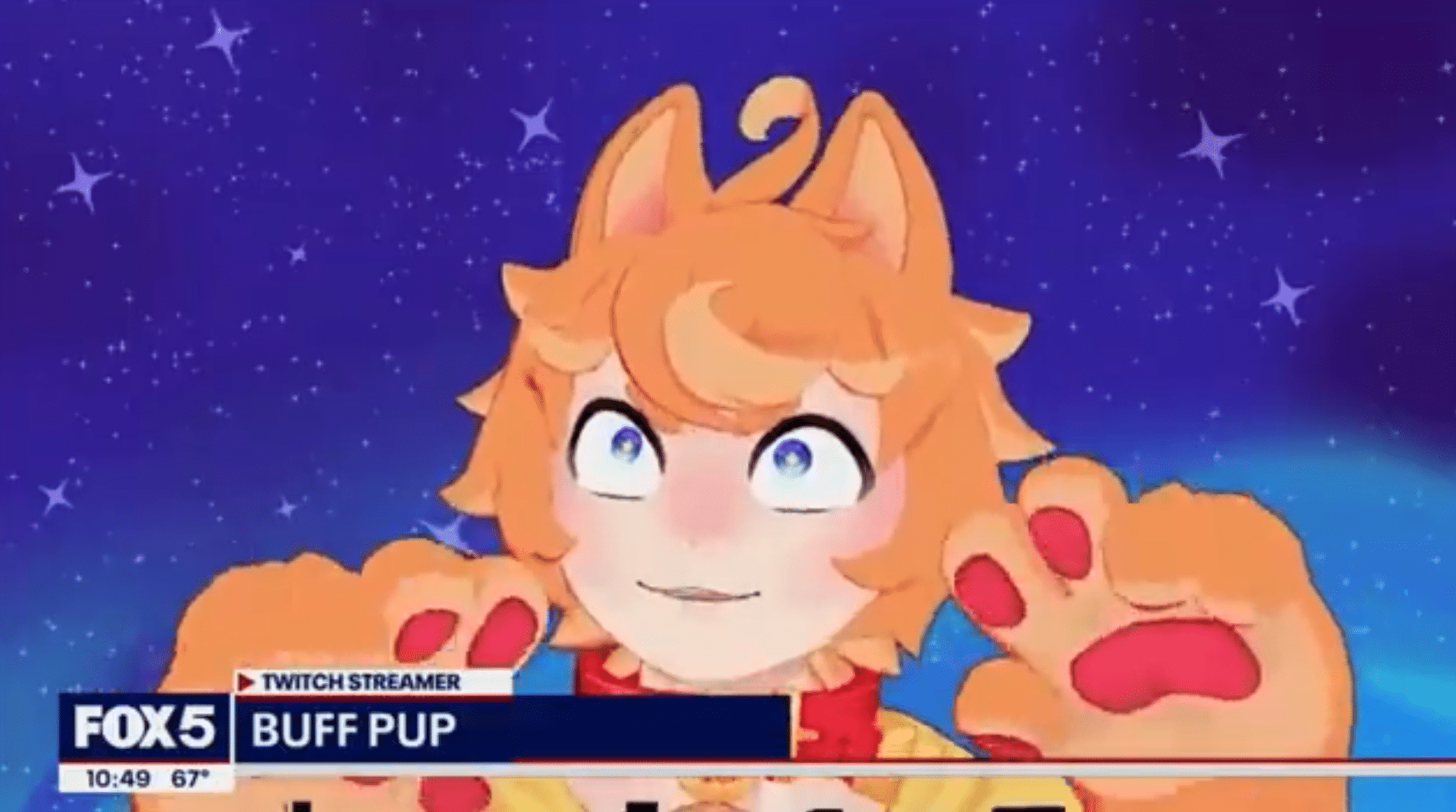 Fox had an CGI furry VTuber called Buffpup explain Twitch hate raids