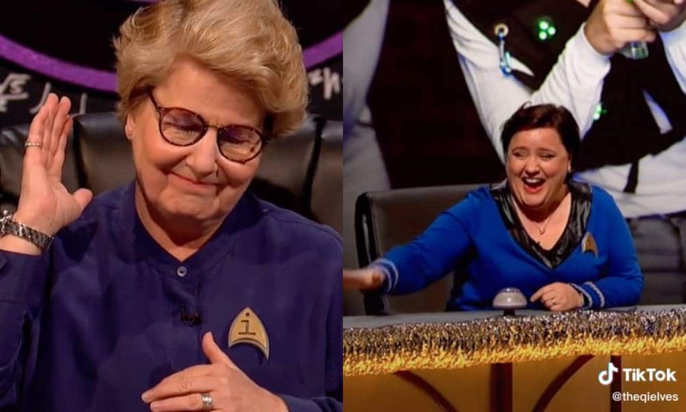 Sandi Toksvig collapses into laughter over hilarious 'lesbians' QI mix-up