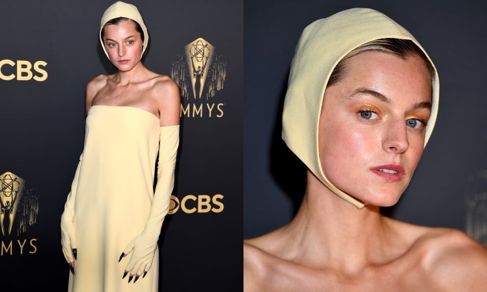 Emma Corrin's Emmy's outfit has got people talking