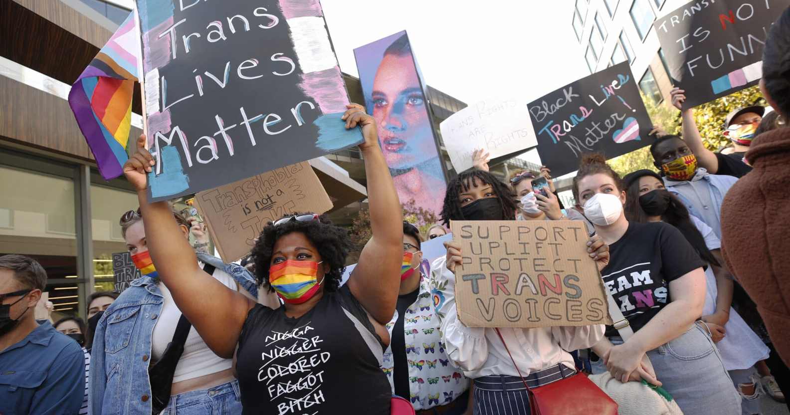7 trans protests from 2021: From Downing Street to small-town schools