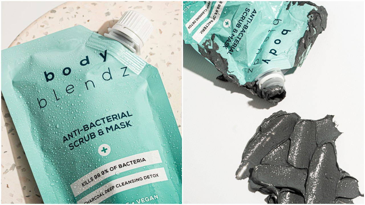 This vegan scrub and mask by BodyBlendz will give you "fabulous skin"