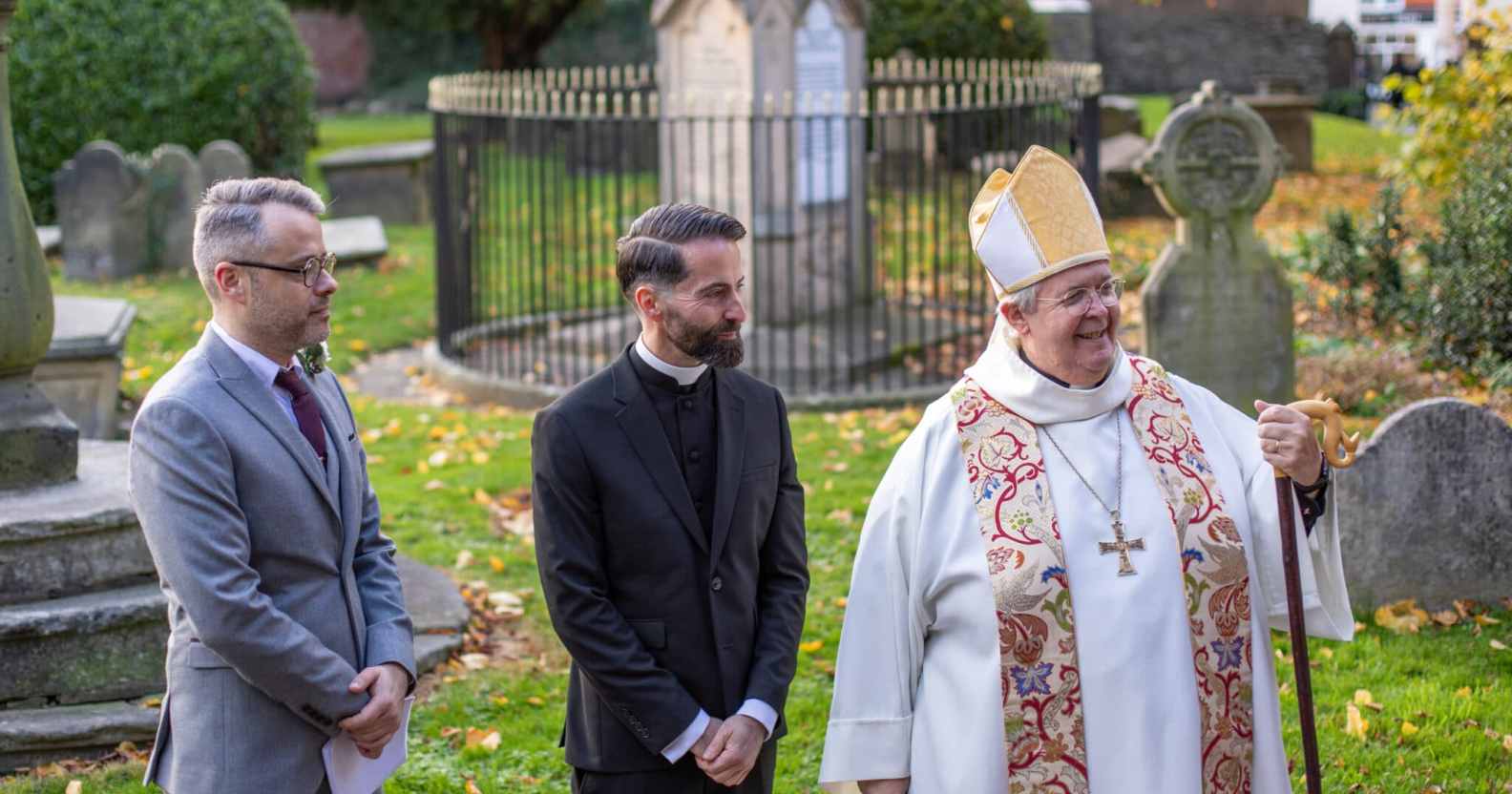 Gay priest makes history with first Church in Wales same-sex blessing