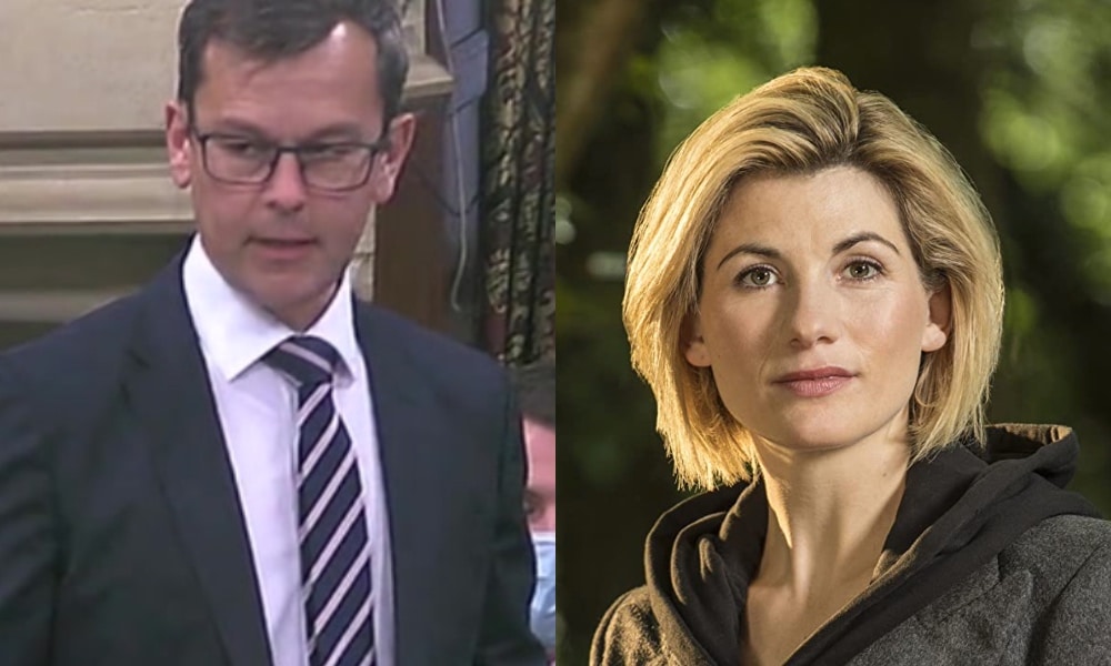 Tory MP thinks female Doctor Who lead pushes young men into crime