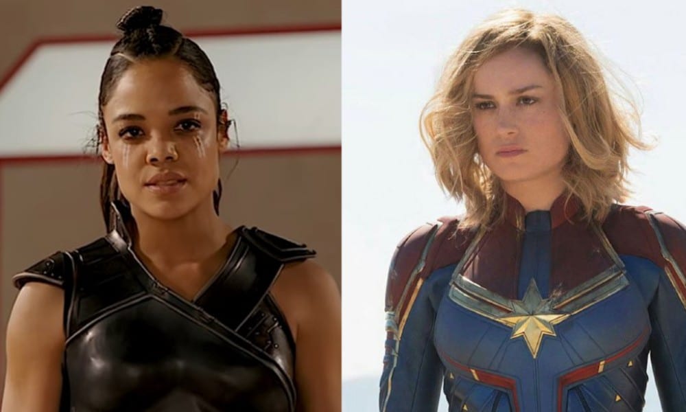 Brie Larson and Tessa Thompson love shipping their Marvel characters ...