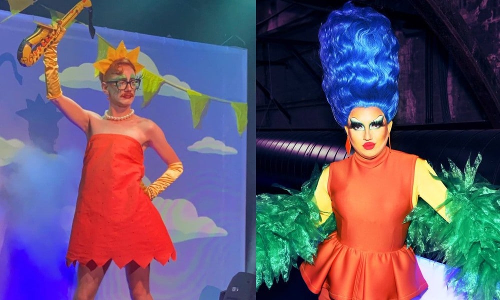 Drag performers transform into The Simpsons for incredible tribute