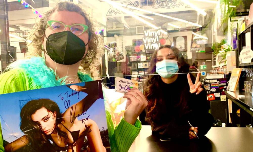 Charli XCX screams 'trans rights' by signing fan's oestrogen