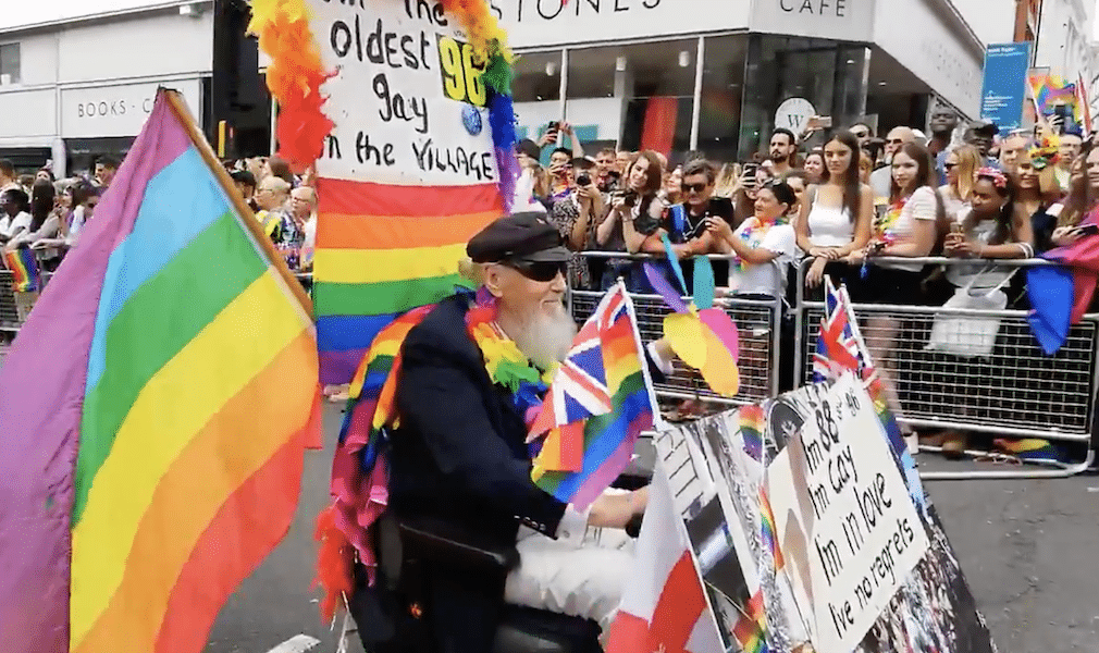 George Montague, the 'oldest gay in the village', dies aged 98