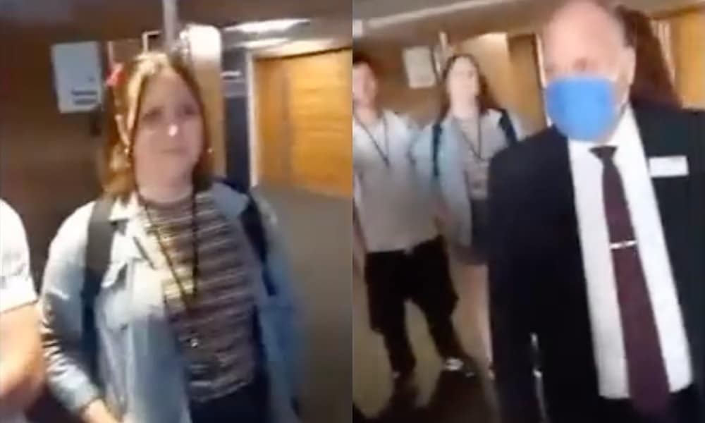 Trans comic shares video of her being abused at LGB Alliance conference