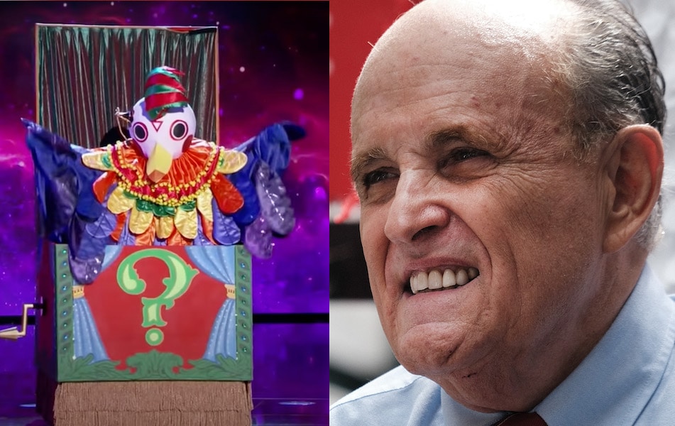 Rudy Giuliani revealed on The Masked Singer and people are furious