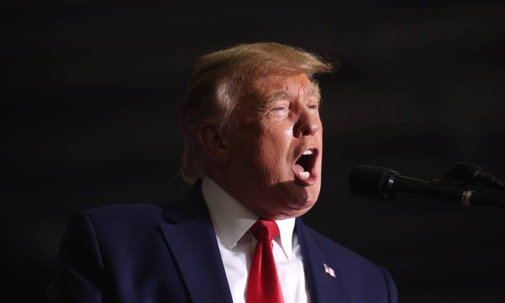 Donald Trump gives bizarre definition of a woman during anti-trans rant