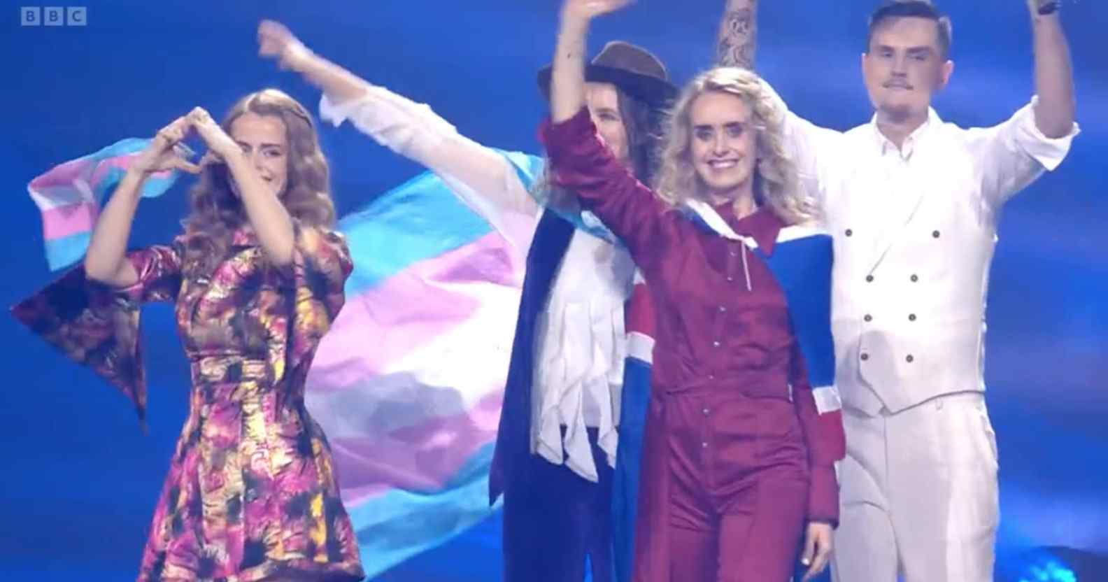 Eurovision contestants show solidarity with LGBTQ+ fans: 'The queers ...