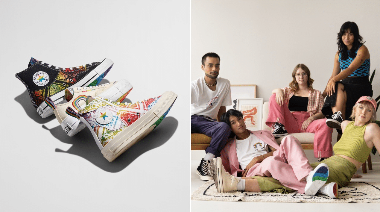 Converse unveils its colourful Pride Month 2022 collection
