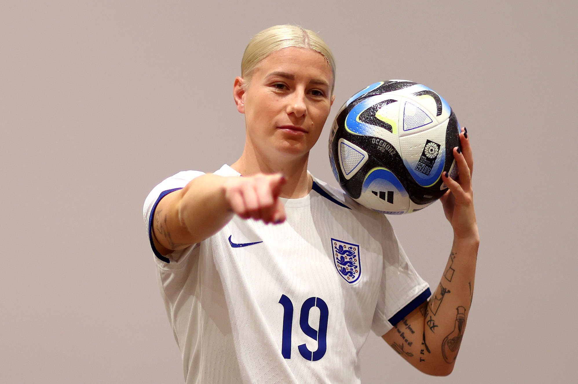The LGBTQ England Lionesses playing in the Euro 2025 qualifiers