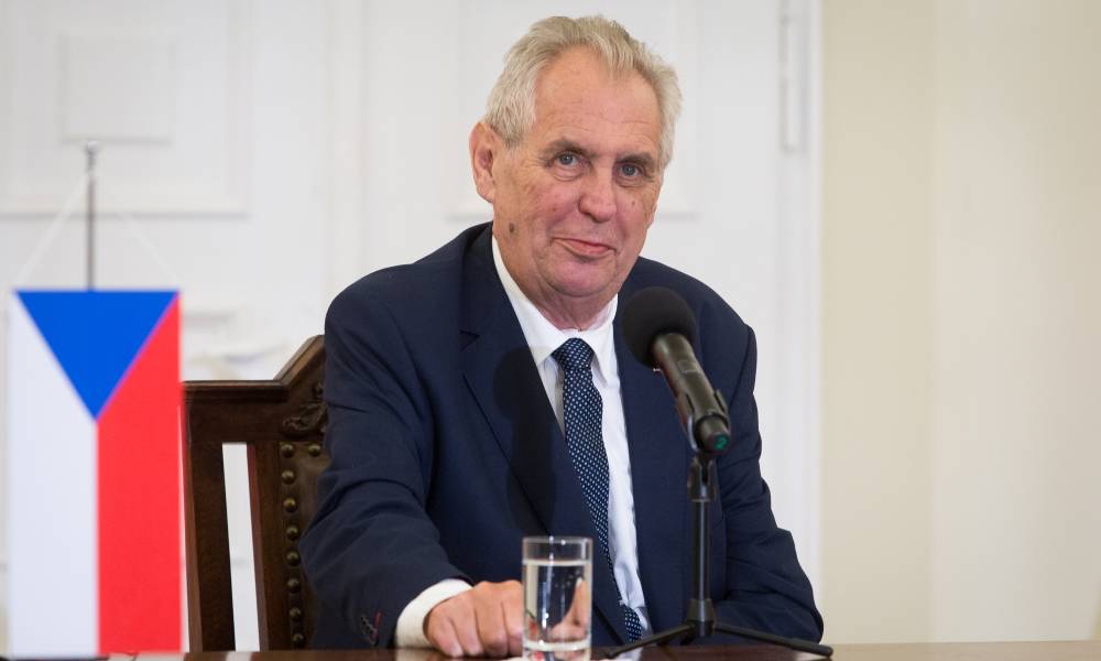 Czech president Miloš Zeman vows to block same-sex marriages