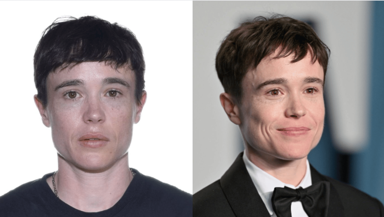 Elliot Page radiates trans joy as he changes passport photo after ...