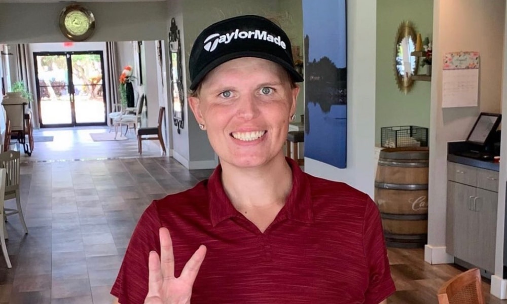 Transgender golfer Hailey Davidson just took a big leap forward