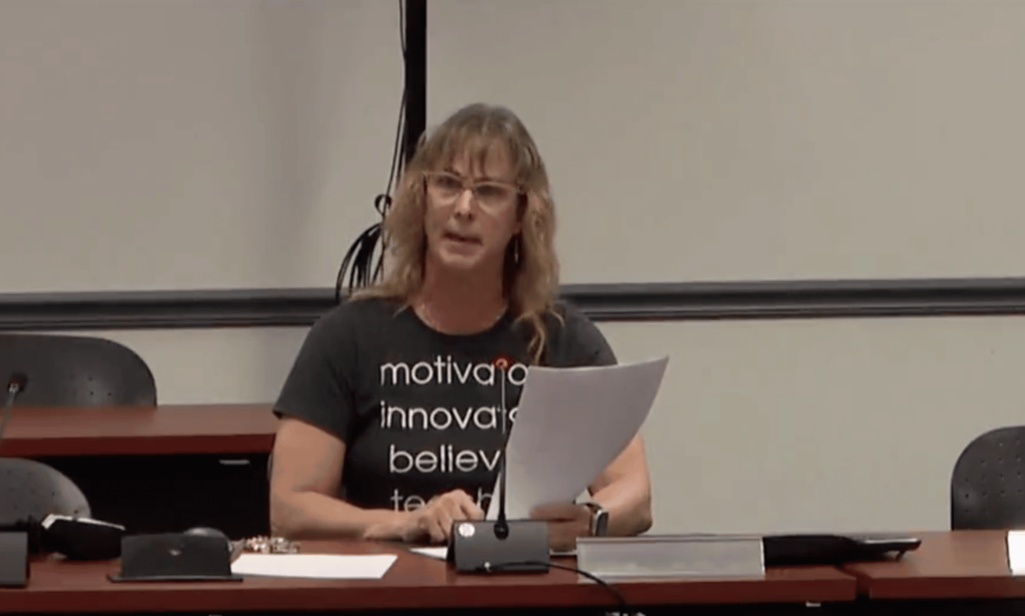 Ohio teacher praised for passionate speech defending trans kids