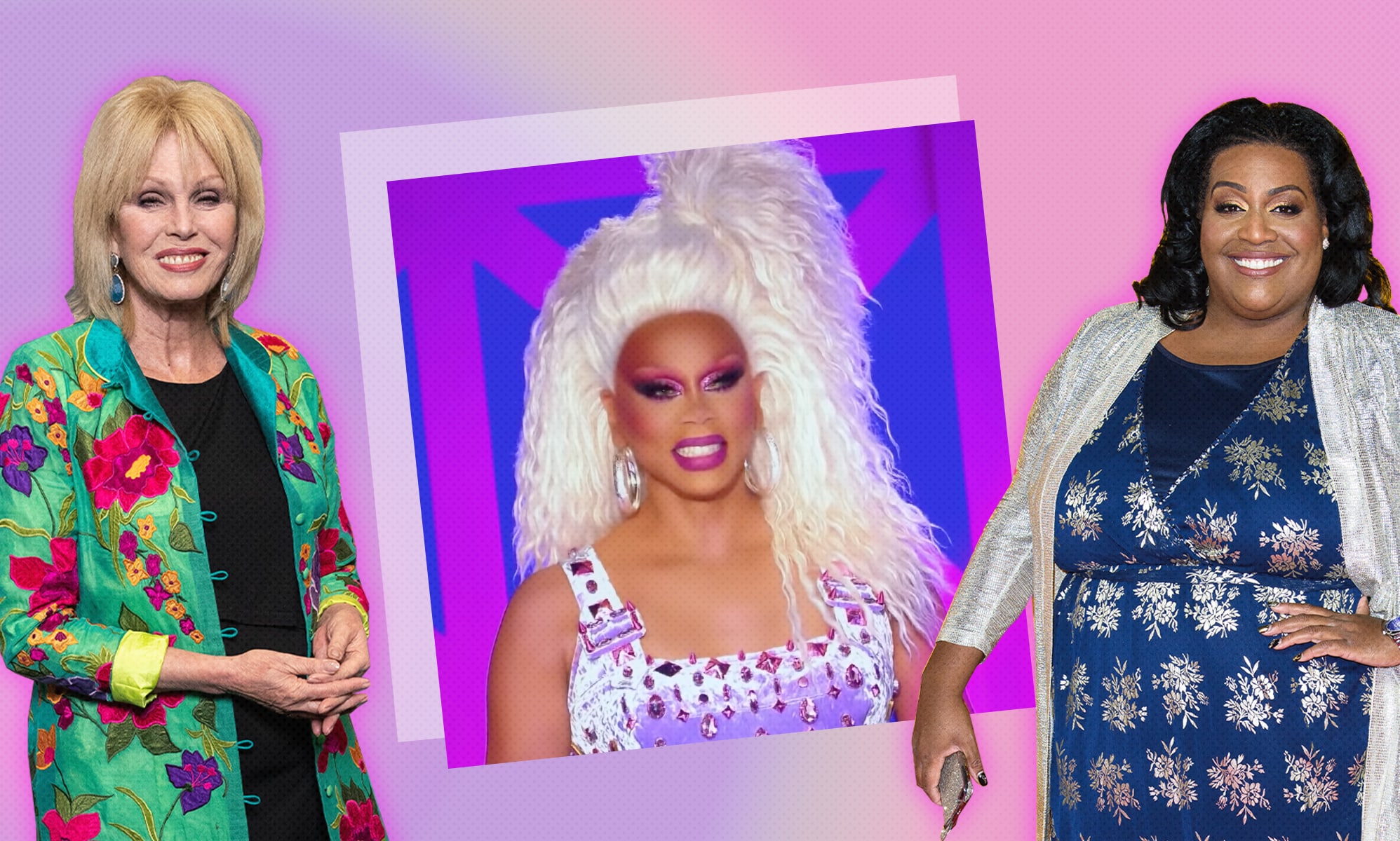 Drag Race UK 4 four queens on iconic celebrity guest judges