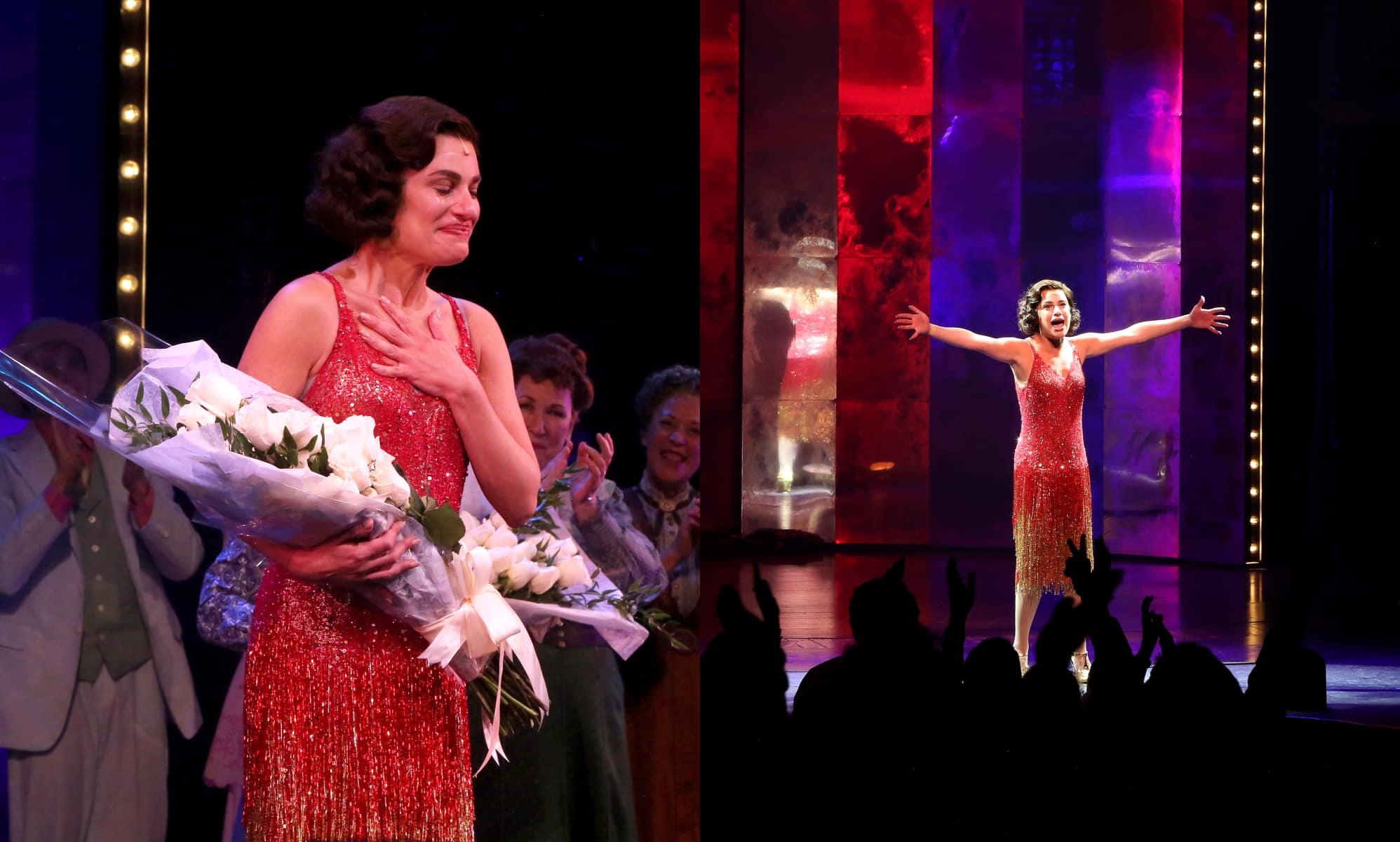 Lea Michele wins multiple standing ovations at Funny Girl debut