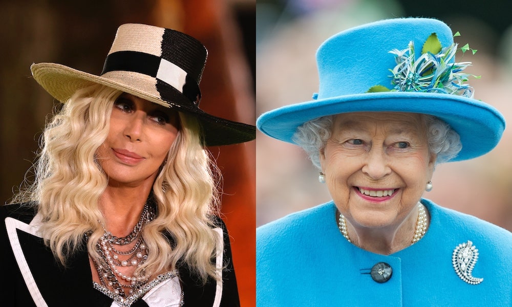 Cher pays truly bizarre tribute to the Queen