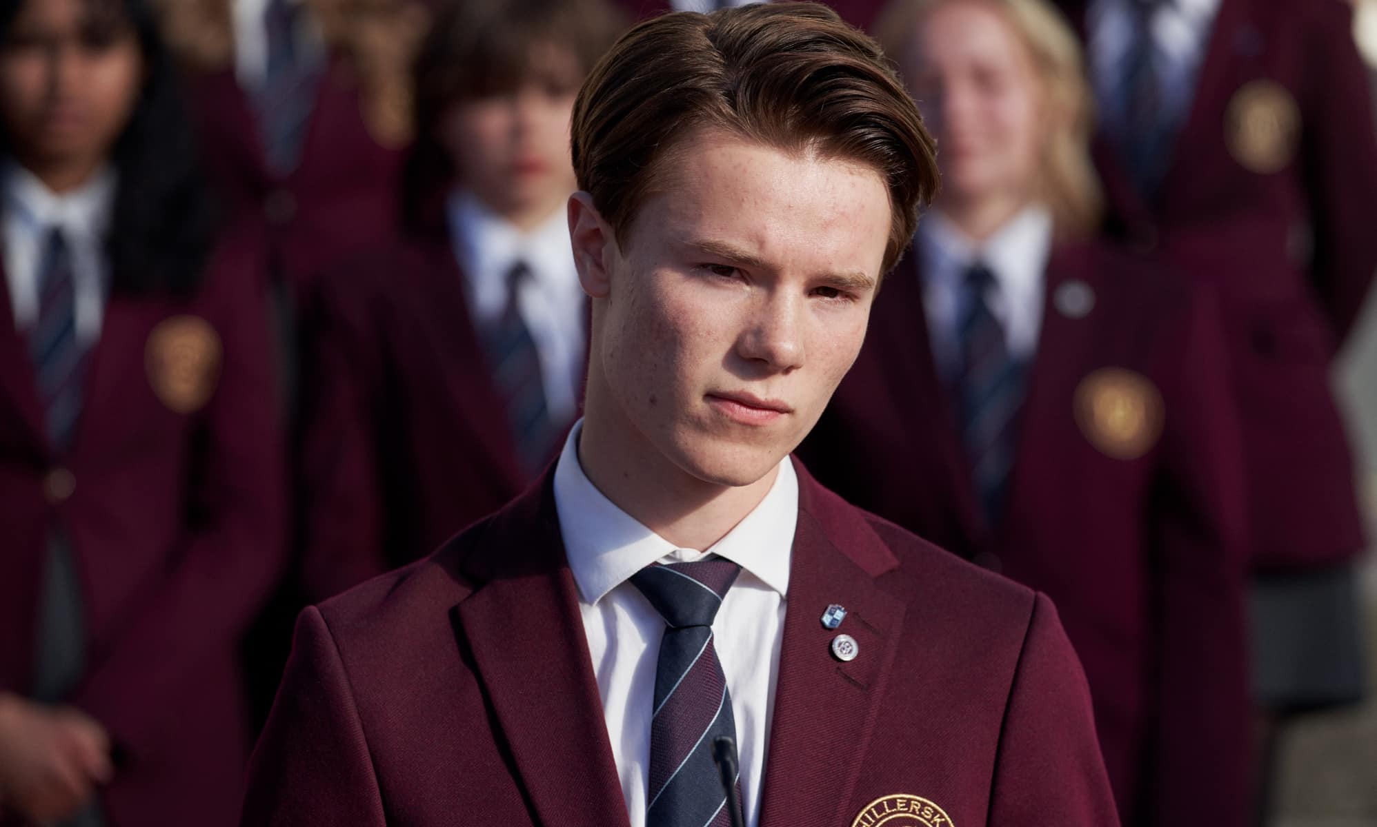 Young Royals star on importance of 'unlabelled' Prince Wilhelm