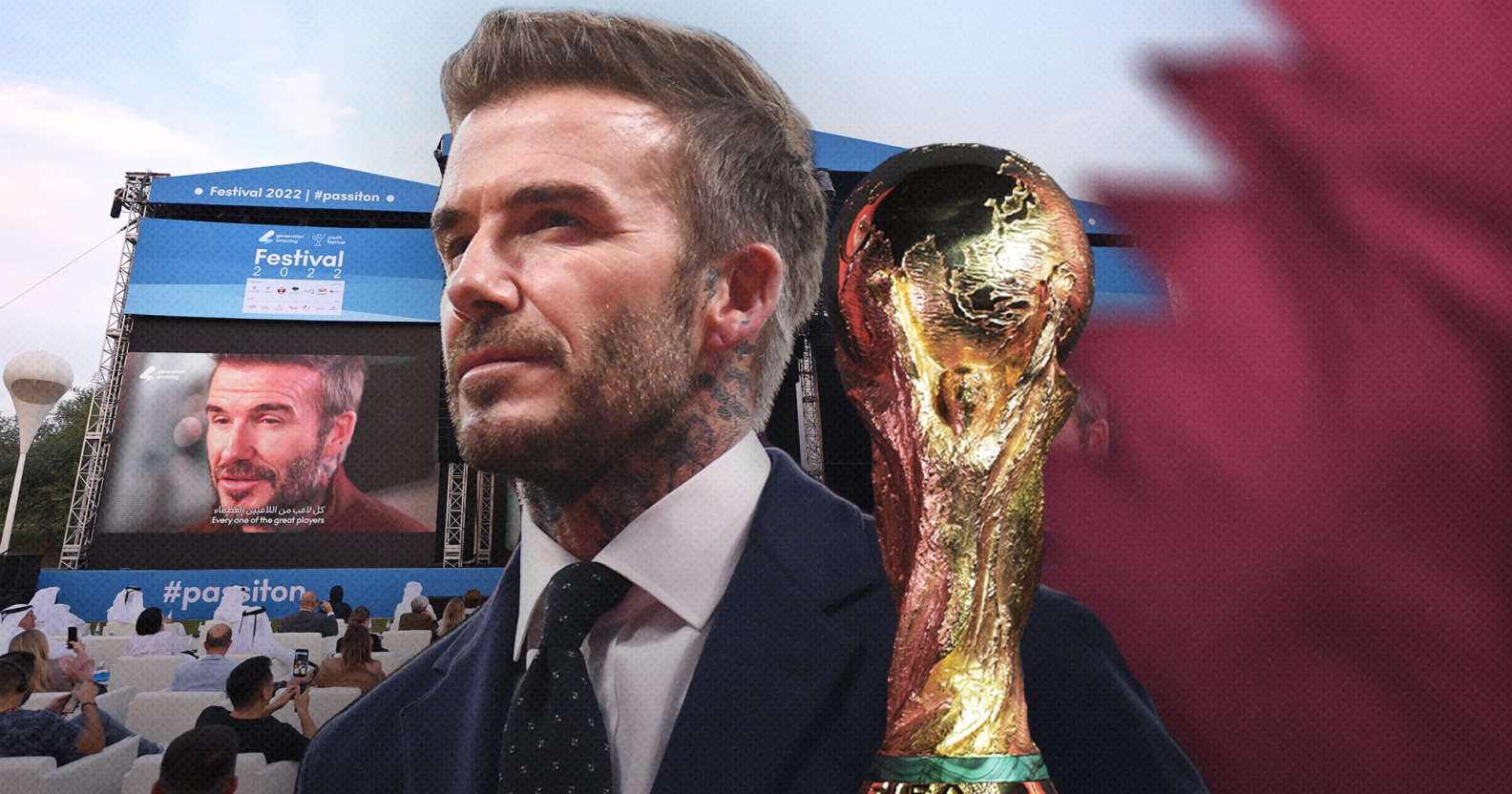 David Beckham says Qatar will be place for 'progress'