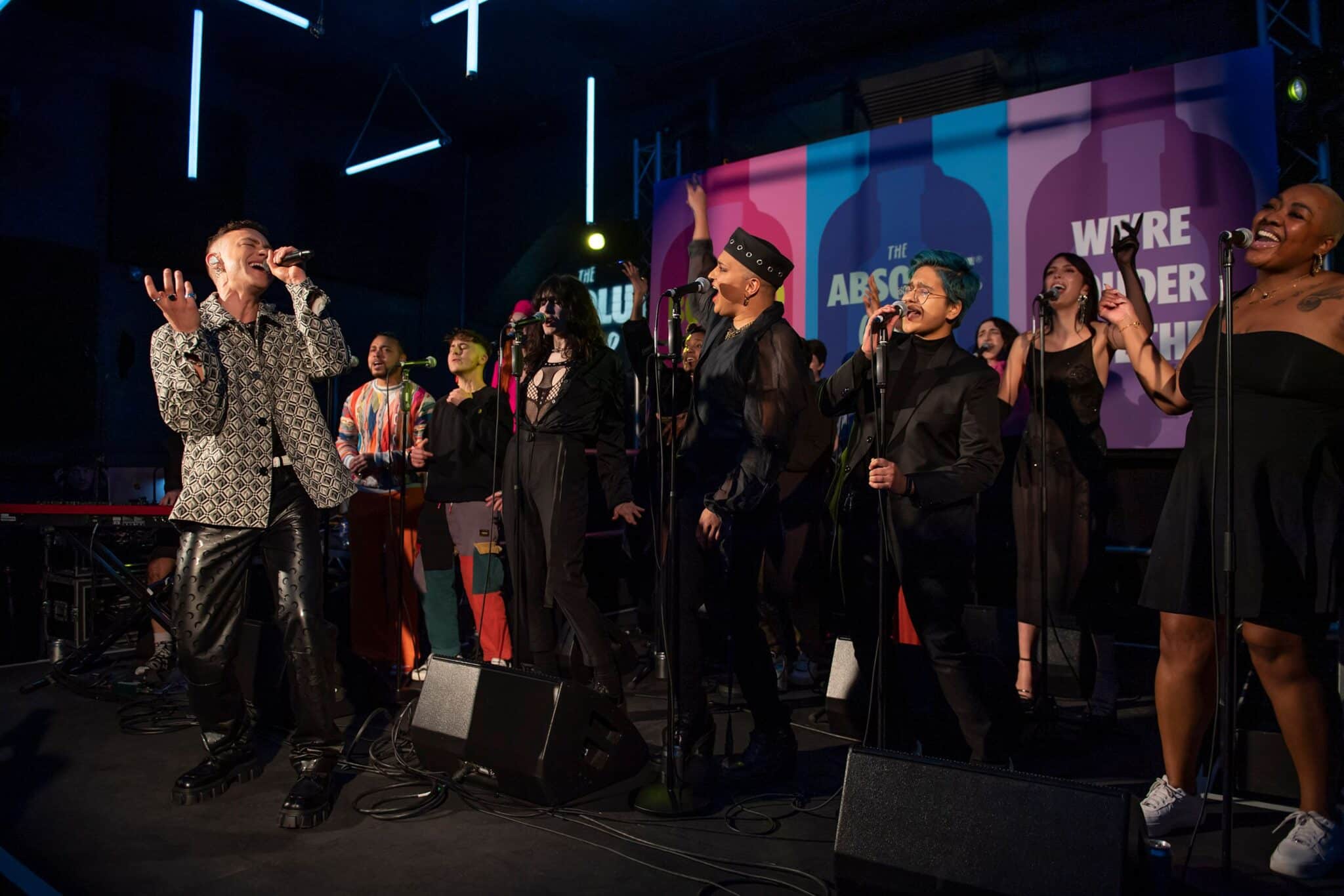 LGBTQ+ choir joined by Olly Alexander