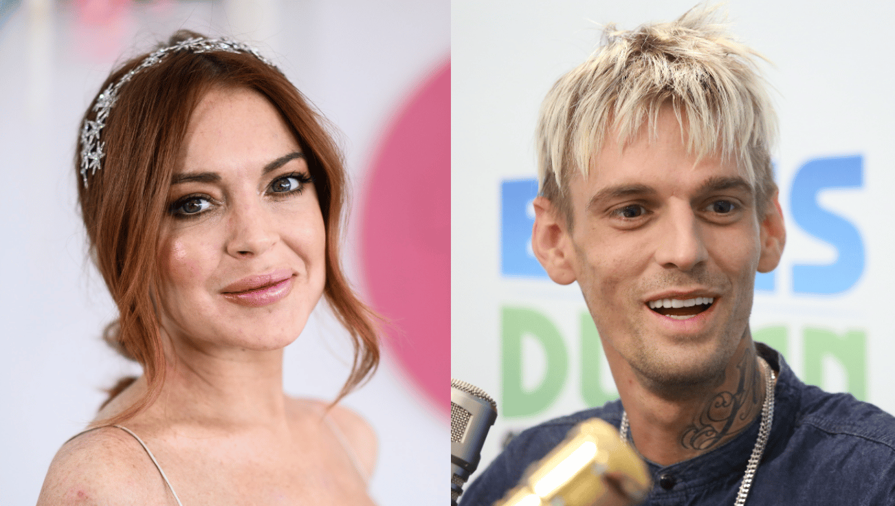 Lindsay Lohan pays tribute to ex-boyfriend Aaron Carter