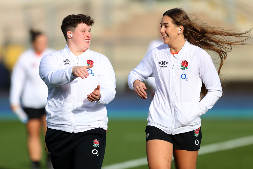 Rugby couple Holly Aitchison and Hannah Botterman's love story