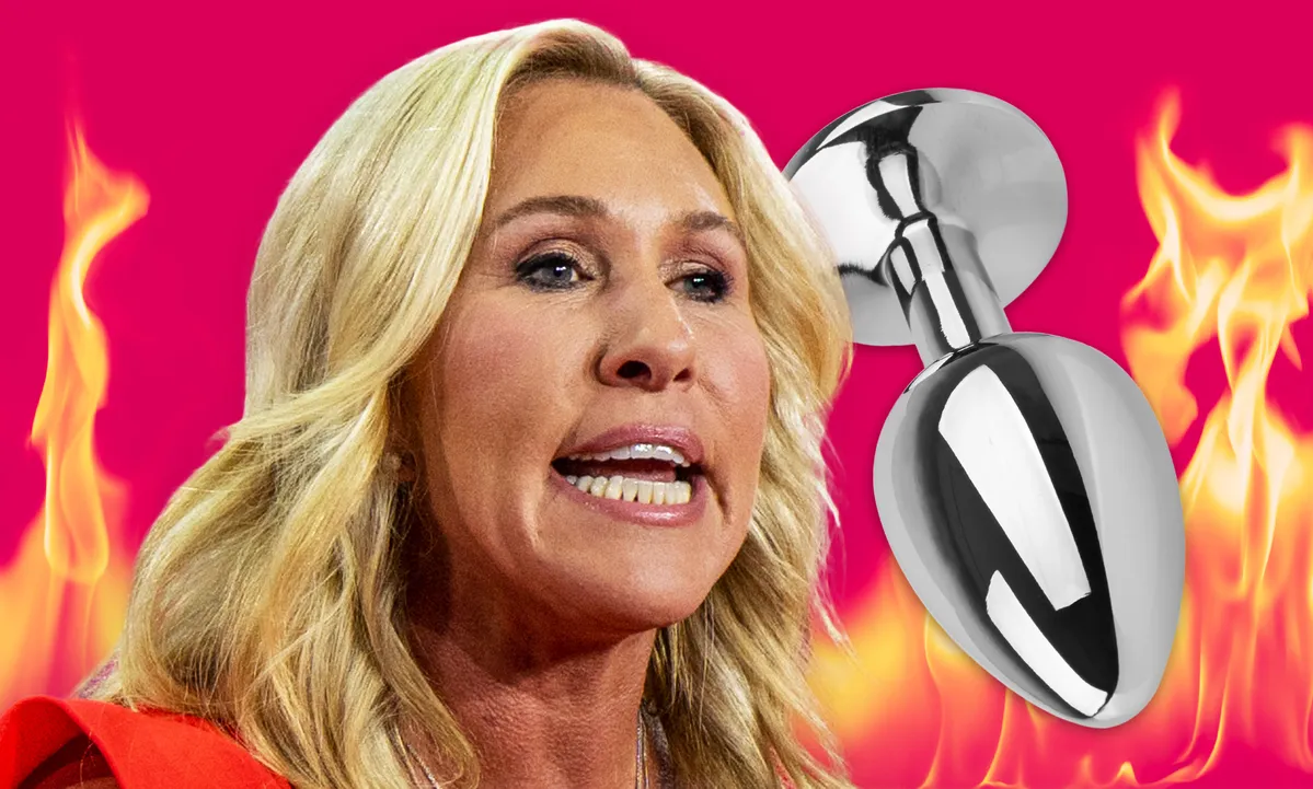 Marjorie Taylor Greene is absolutely furious about butt plugs