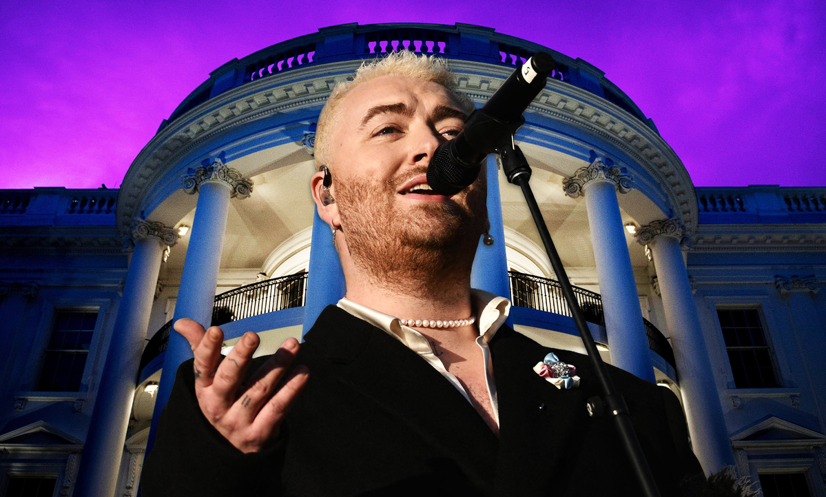 Sam Smith sings at White House to mark Respect for Marriage Act