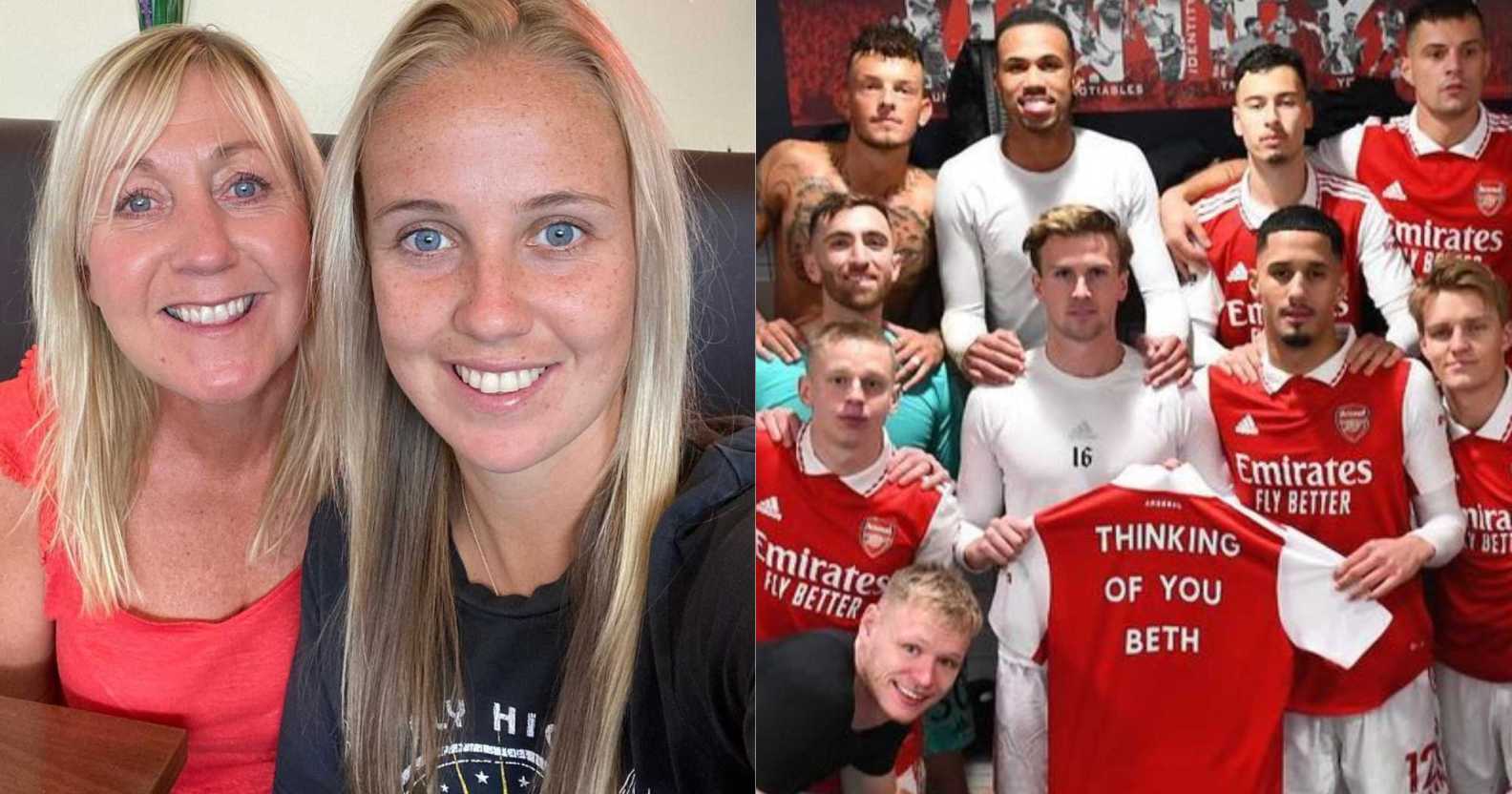 Beth Mead's mum honoured by Arsenal after tragic cancer death