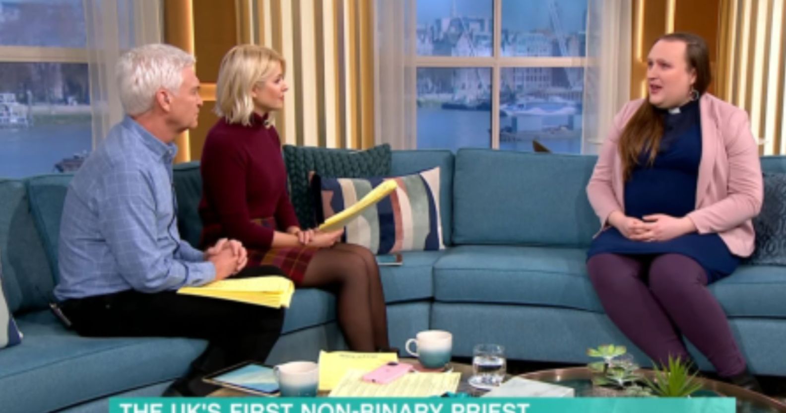 Non-binary priest says God helped them accept their gender