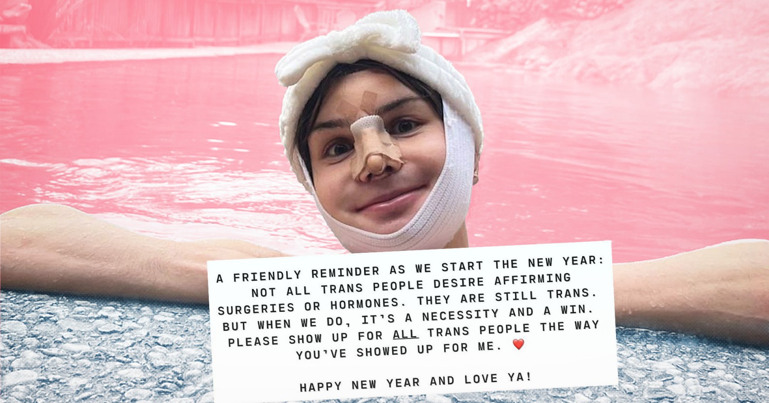 Dylan Mulvaney radiates trans joy after facial feminisation surgery